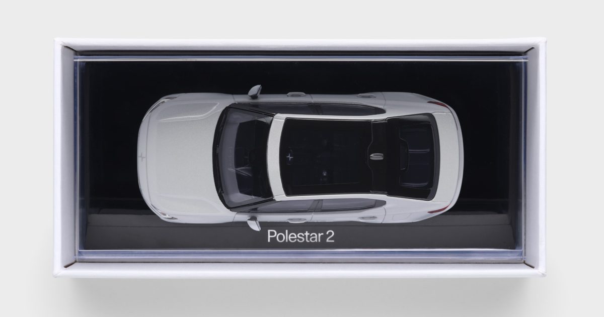 Polestar 2 MY21, 1:43 Scale Model - Additionals