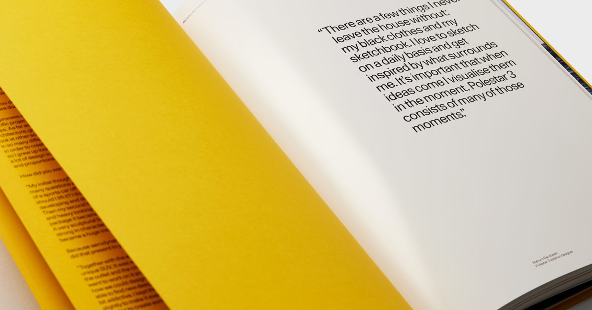 Design Book Polestar 3 | Additionals | Polestar UK